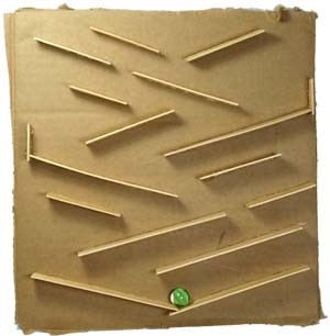 Cheap -n- Easy Marble Mazes | Tacky Living